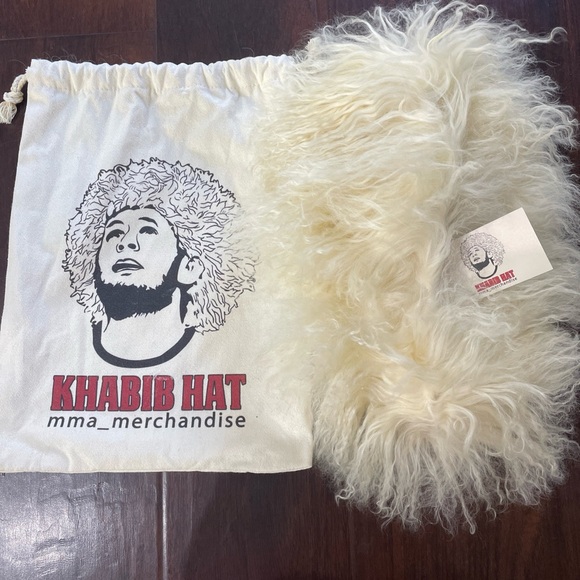 mma | Accessories | Mmamerchandise Khabib Nurmagomedov Sheepskin Hat ...